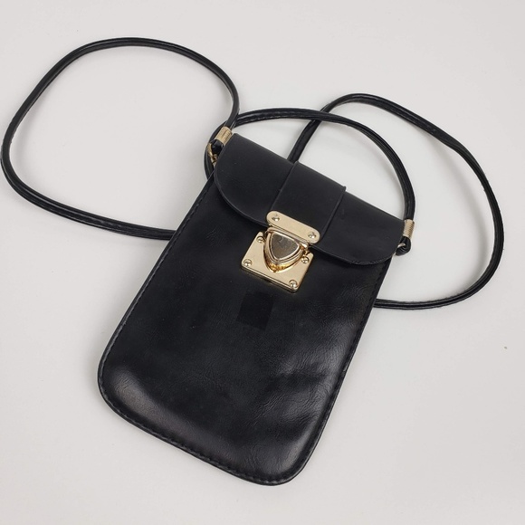Bags | Vintage Black Mini Side Crossbody Bag | Poshmark